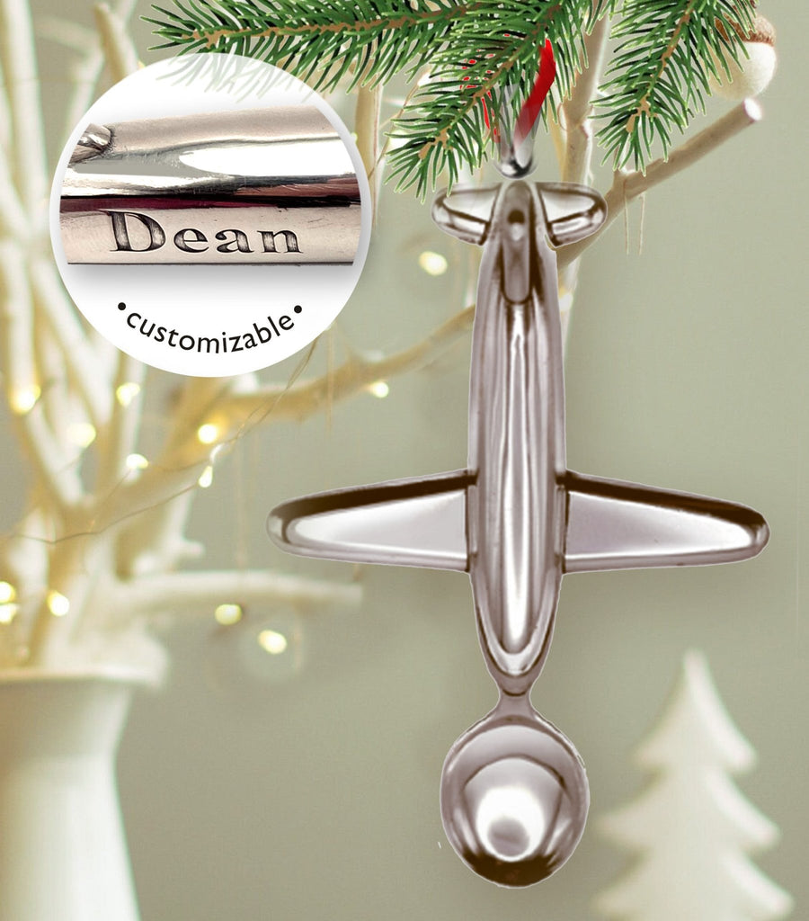 Baby Plane Spoon - baby gift spoon for new born - Custom name engraved ...